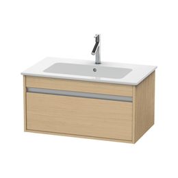 Duravit Waschtischunterschrank Ketho 80x47,5cm, Ei Nat, 1 Auszug, wandh&auml;ngend (KT641903030)