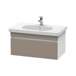 Duravit Waschtischunterschrank DuraStyle 80x45,3cm, ba matt/we ma, 1 Ausz., wandh&auml;ngend (DS638404318)
