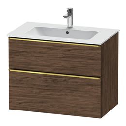 Duravit Waschtischunterschrank D-Neo 81x46,2cm, g pol/Nu d, 1 Kast, 1 Ausz. (DE4362034210000)