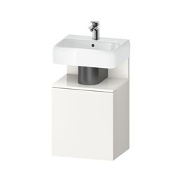 Duravit Waschtischunterschrank Qatego 44x35x64,5cm, 1 T, T. li, we hgl/we matt (QA4076L22840000)
