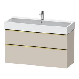 Duravit Waschtischunterschrank D-Neo 118,4x44,2cm, g pol/Tau m, 1 Kast, 1 A (DE4375034910000)