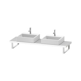 Duravit Konsole Cpmpact L-Cube 80-200x48cm, 2 A., St&auml;r 4.5cm, we. ma (LC101C01818)