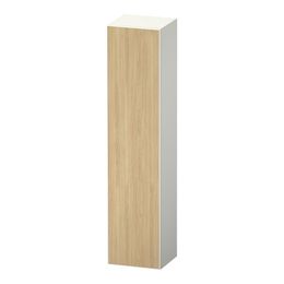 Duravit Hochschrank Zencha 40x36x176cm, 1 T, An L, Ei nat/wei&szlig; matt (ZE1352L30840000)