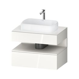 Duravit Waschtischunterschrank Qatego 80x55x60cm, w m/we g, Pl, Nischenb (QA4730084220010)