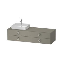 Duravit Waschtischunterschrank White Tulip 160x55cm, B L, st-g m, k Ein/m Be (WT4995L92920010)