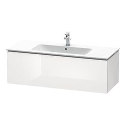 Duravit Waschtischunterschrank L-Cube 122x48,1cm, we. hgl, 1 Ausz., wandh&auml;ngend (LC614302222)
