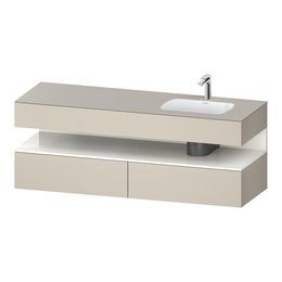 Duravit Einbauwaschtisch-M&ouml;bel-Set Qatego 160x50x60cm, Kon-WTU, B, B r, w g/tau m (QA4796022830010)