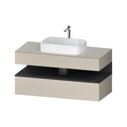 Duravit Waschtischunterschrank Qatego 120x55x60cm, gra m/ta m, Pl, Nischenb (QA4732049830010)