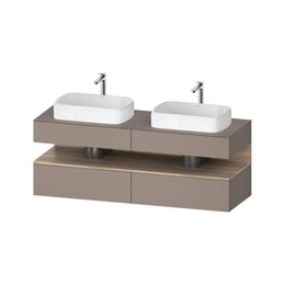 Duravit Waschtischunterschrank Qatego 160x55x60cm, E Ma/Ba m, Pl, Beck. beids. (QA4779055430000)