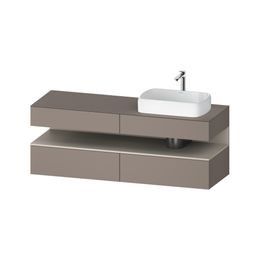Duravit Waschtischunterschrank Qatego 160x55x60cm, T m/ba m, Pl, B r, Nischenb (QA4778091430010)