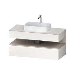 Duravit Waschtischunterschrank Qatego 120x55x60cm, T m/we m, Pl, 1 Schubkast. (QA4732091840000)