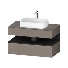Duravit Waschtischunterschrank Qatego 100x55x60cm, gra m/ba m, Pl, Nischenb (QA4731080430010)