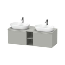 Duravit Waschtischunterschrank D-Neo 140x55cm, 2 A, 1 Pl, B bs, chr/Beton ma (DE4950B10070000)