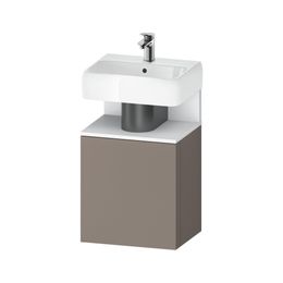 Duravit Waschtischunterschrank Qatego 44x35x64,5cm, 1 T., T. li, we m/bas matt (QA4076L18430000)