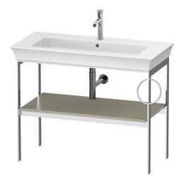 Duravit Waschtisch-Konsole White Tulip 98,4x45cm, Me, bo, HTH re, Tau s-matt (WT4544R6060)