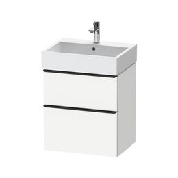 Duravit Waschtischunterschrank D-Neo 58,4x44,2cm, sw/w ma, 1 Schubk., 1 Ausz. (DE43710BD180000)