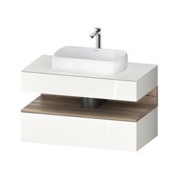 Duravit Waschtischunterschrank Qatego 100x55x60cm, E Ma/w g, Pl, Nischenb (QA4731055220010)