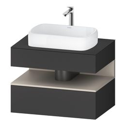 Duravit Waschtischunterschrank Qatego 80x55x60cm, T m/Gr m, Pl, 1 Schubkast. (QA4730091490000)