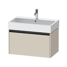 Duravit Waschtischunterschrank Ketho.2 78,4x46cm, Tau matt, 1 Ausz., wandh&auml;ngend (K25077083830000)