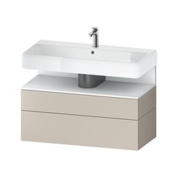 Duravit Waschtischunterschrank Qatego 99x47x59cm, w m/ta m, 1 Kast, m Nischenb (QA4395018910010)
