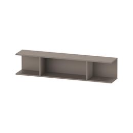 Duravit Regal Ketho.2 80x15x17cm, hor, 3 F&auml;cher, basalt matt (K21208043430000)