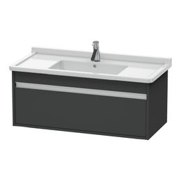 Duravit Waschtischunterschrank Ketho 100x45,5cm, graph ma, 1 Ausz., wandh&auml;ngend (KT666504949)