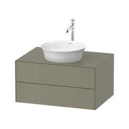 Duravit Waschtischunterschrank o. ES White Tulip 40,8x80x 55, 2 SchKa., steingrau hgl (WT49850H2H20010)