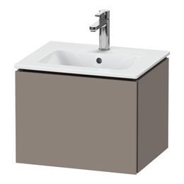 Duravit Waschtischunterschrank Compact L-Cube 52x42,1x40cm, 1 Ausz., wandh&auml;ngend, bas. matt (LC611804343)