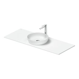 Duravit Konsolenwaschtisch Sivida 128x50cm, wei&szlig; seidenmatt (2680153200)