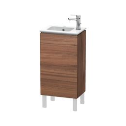 Duravit Waschtischunterschrank L-Cube 42x29,4x70,4cm, steh., T&uuml;r li, Nussb Nat (LC6273L7979)