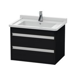 Duravit Waschtischunterschrank Ketho 65x45,5cm, Ei sw, 2 Schubk., wandh&auml;ngend (KT664301616)