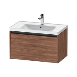 Duravit Waschtischunterschrank Ketho.2 78,4x45,5cm, Nussb Nat, 1 Ausz., wandh&auml;ngend (K25083079790000)