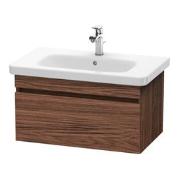 Duravit Waschtischunterschrank DuraStyle 73x44,8cm, Nussb dkl., 1 Ausz., wandh&auml;ngend (DS638102121)