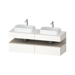 Duravit Waschtischunterschrank Qatego 160x55x60cm, T m/we m, Pl, B bs, B (QA4779083840010)