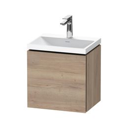 Duravit M&ouml;bel-Set L-Cube 45x35x48cm, 1 T&uuml;r, An R, m HL, Ei marm. (LC6949O55550000)