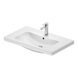 Duravit Waschtisch D-Code 80x48cm, m Hahnloch, mit &Uuml;berlauf, wei&szlig; (23998000002)