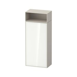 Duravit Halbhochschrank Zencha 40x24x96,1cm, 1 T, An R, Gl. w/taup matt (ZE1351R64830000)