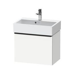 Duravit Waschtischunterschrank D-Neo Compact 58,4x37,2x44cm, 1 A, wd, schwarz/wei&szlig; ma (DE42290BD180000)