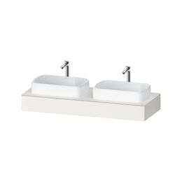 Duravit Konsole Qatego 140x55x17cm, w m, 2 A., Beck. beids. (QA4805084840000)