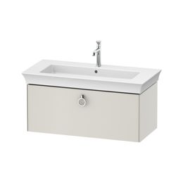 Duravit Waschtischunterschrank o. ES White Tulip 41x98,4x45,8cm, 1 A m G, Nord we. s-matt (WT4252039390010)