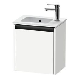 Duravit Waschtischunterschrank Ketho.2 41x29,2x44cm, 1 T&uuml;r, wd, An re, we. ma (K25060R18180000)