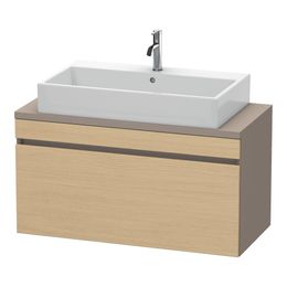 Duravit Waschtischunterschrank Com DuraStyle 100x47,8cm, Ei nat/b ma, f Kons, 1 Ausz. (DS530403043)