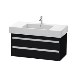Duravit Waschtischunterschrank Ketho 100x45,5cm, Ei sw, 2 Schubk., wandh&auml;ngend (KT664101616)