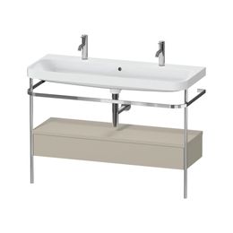 Duravit M&ouml;belwaschtisch-Kombi Happy D.2 Plus 117,5x49cm, 1 HL, m Kons, 1 Lad, T m (HP4854O60600000)