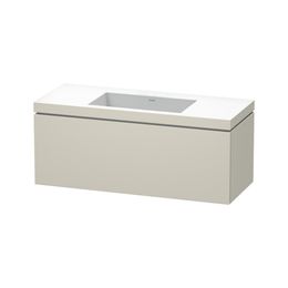 Duravit Waschtischunterschrank c-bonded L-Cube 120x48cm, o HL, Tau ma, 1 Ausz., wandh&auml;ngend (LC6919N9191)
