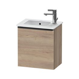 Duravit Waschtischunterschrank D-Neo 41x27,4x44cm, 1 T, An R, sw/Ei marm. (DE4259RBD550000)