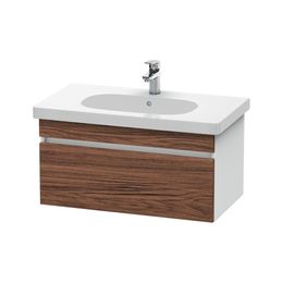Duravit Waschtischunterschrank DuraStyle 80x45,3cm, N dk/we ma, 1 Ausz., wandh&auml;ngend (DS638402118)