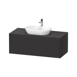 Duravit Waschtischunterschrank Ketho.2 120x55cm, gra m, Pl m 1 Ausschn, wandh&auml;ngend (K24887080800000)