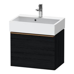 Duravit Waschtischunterschrank D-Neo Compact 58,4x37,2x44cm, 1 A, wd, b geb/Eiche sw (DE4229004160000)