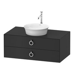 Duravit Waschtischunterschrank White Tulip 100x55cm, gr m, 2 La m G, 1 Konsolenpl. (WT499105858)